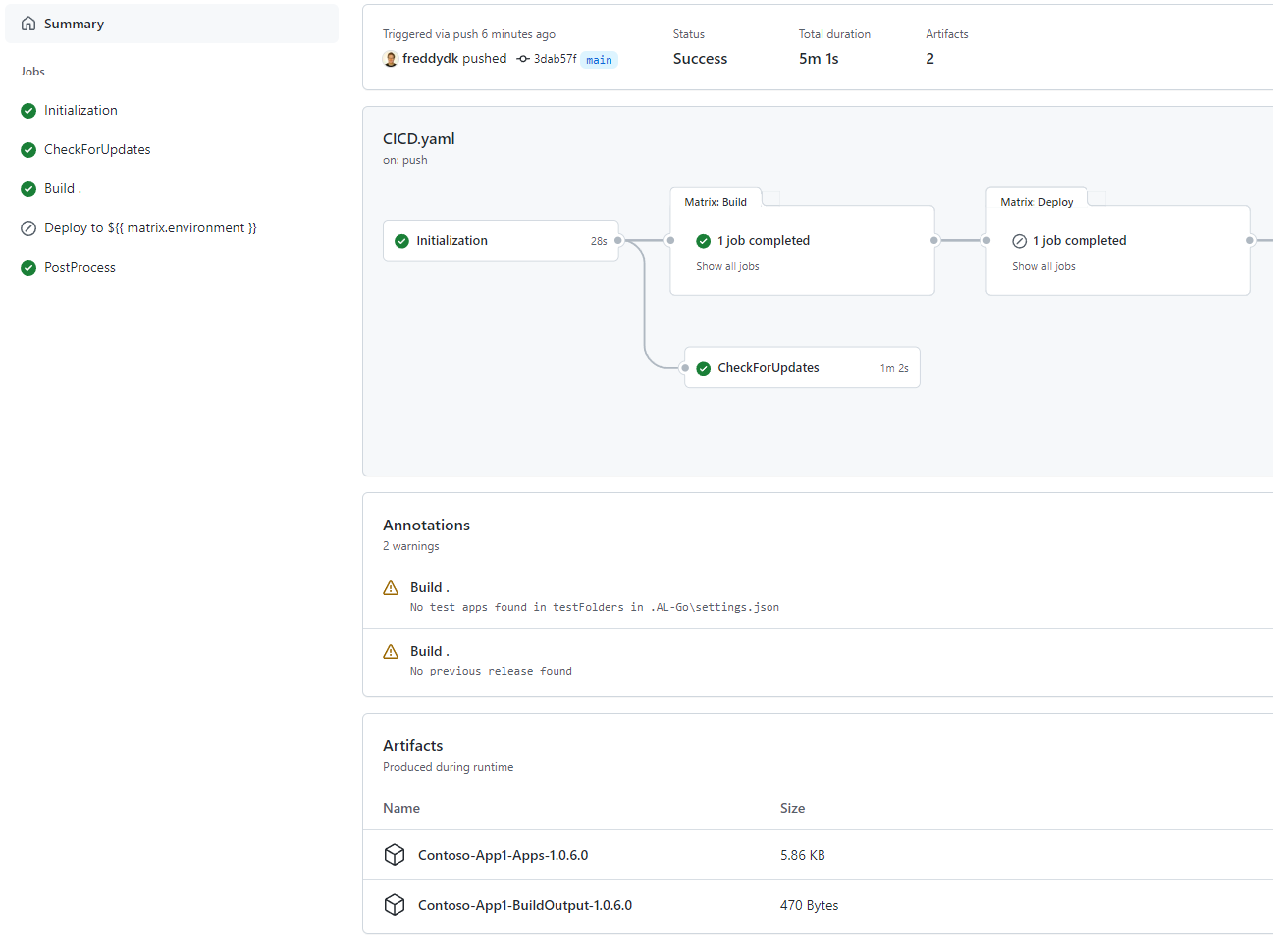 Structuring your AL-Go for GitHub repositories | Freddys blog
