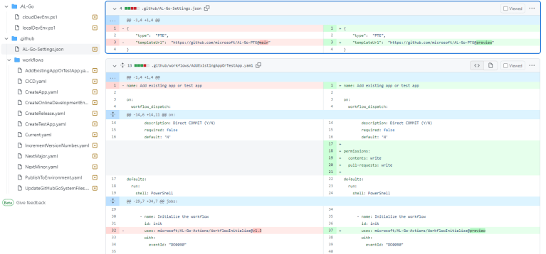 Preview of future AL-Go for GitHub functionality | Freddys blog
